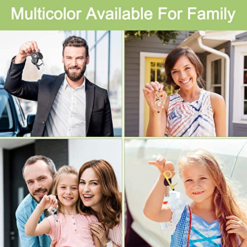 Handy Non-Touch Door Opener,Heavy-duty Reusable Stylus Keychain Tool - Safe Touch Tool - Germ Key Tool (4 Pack)