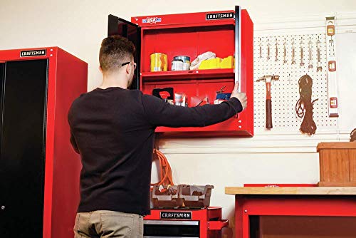 CRAFTSMAN Garage Storage, 28-Inch Wide Wall Cabinet (CMST22800RB)