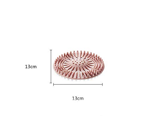 Drain Covers Pack of 5 Hair Catcher Hair Stopper Shower for Bathroom Bathtub Sink
