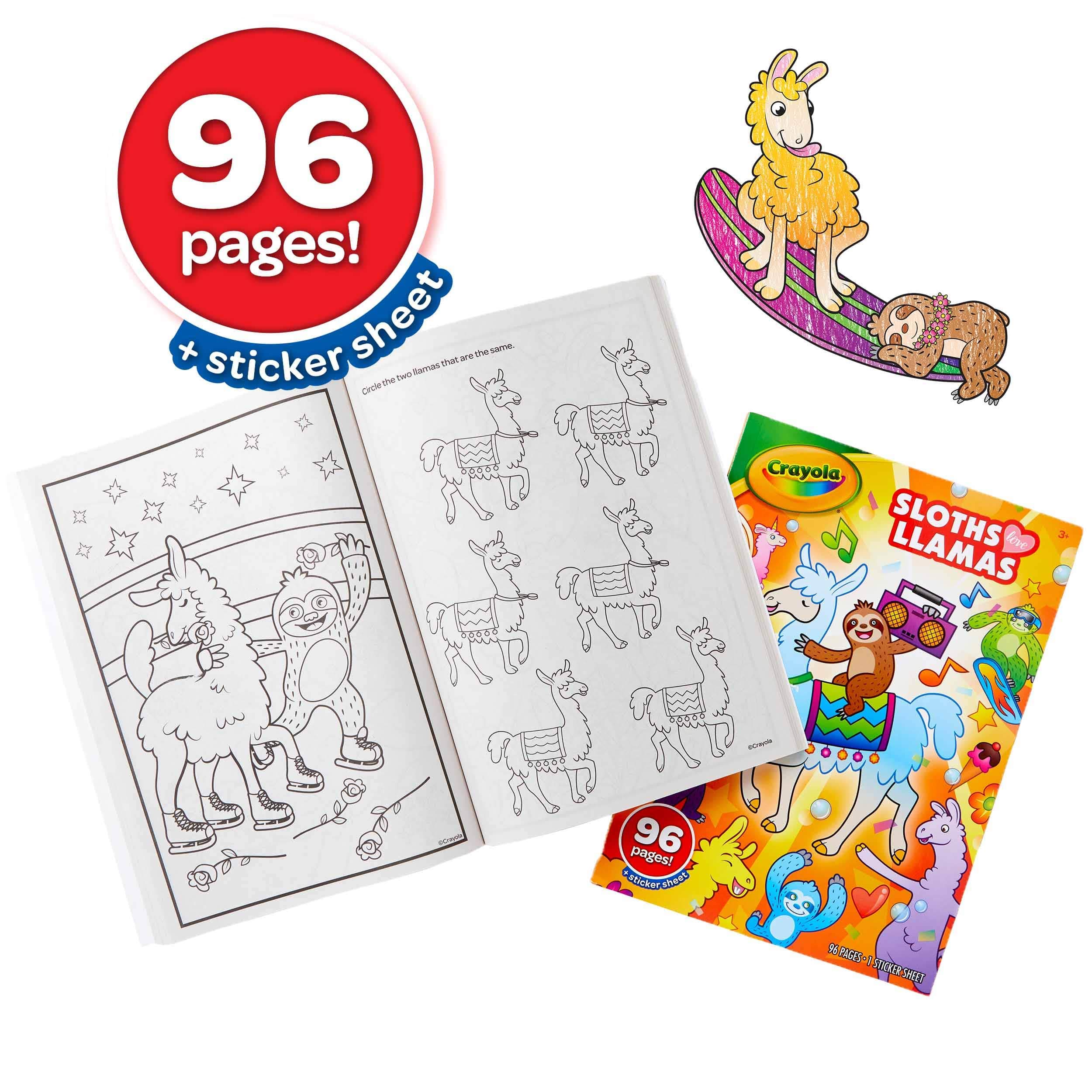 Crayola Coloring Book Bundle, Animal Coloring Books, Gift for Kids, Ages 3, 4, 5, 6 [Amazon Exclusive]