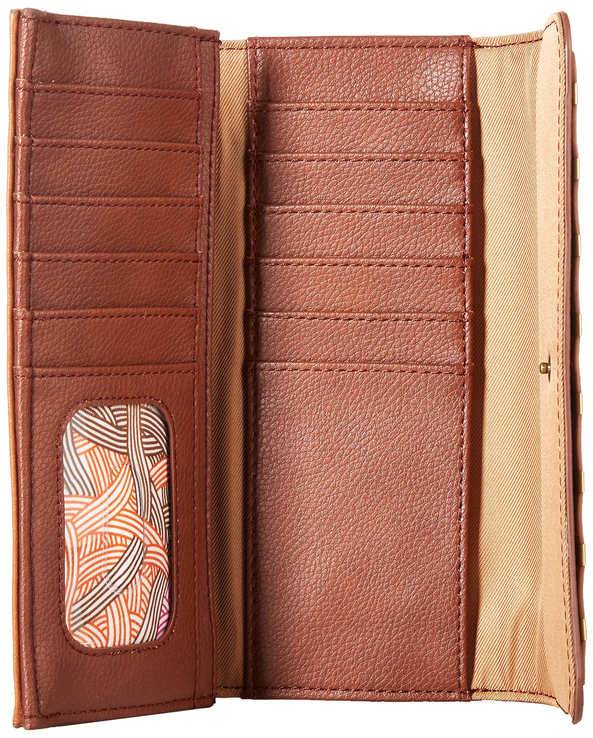 The Sak Iris Flap Wallet Tobacco Staples 1 One Size