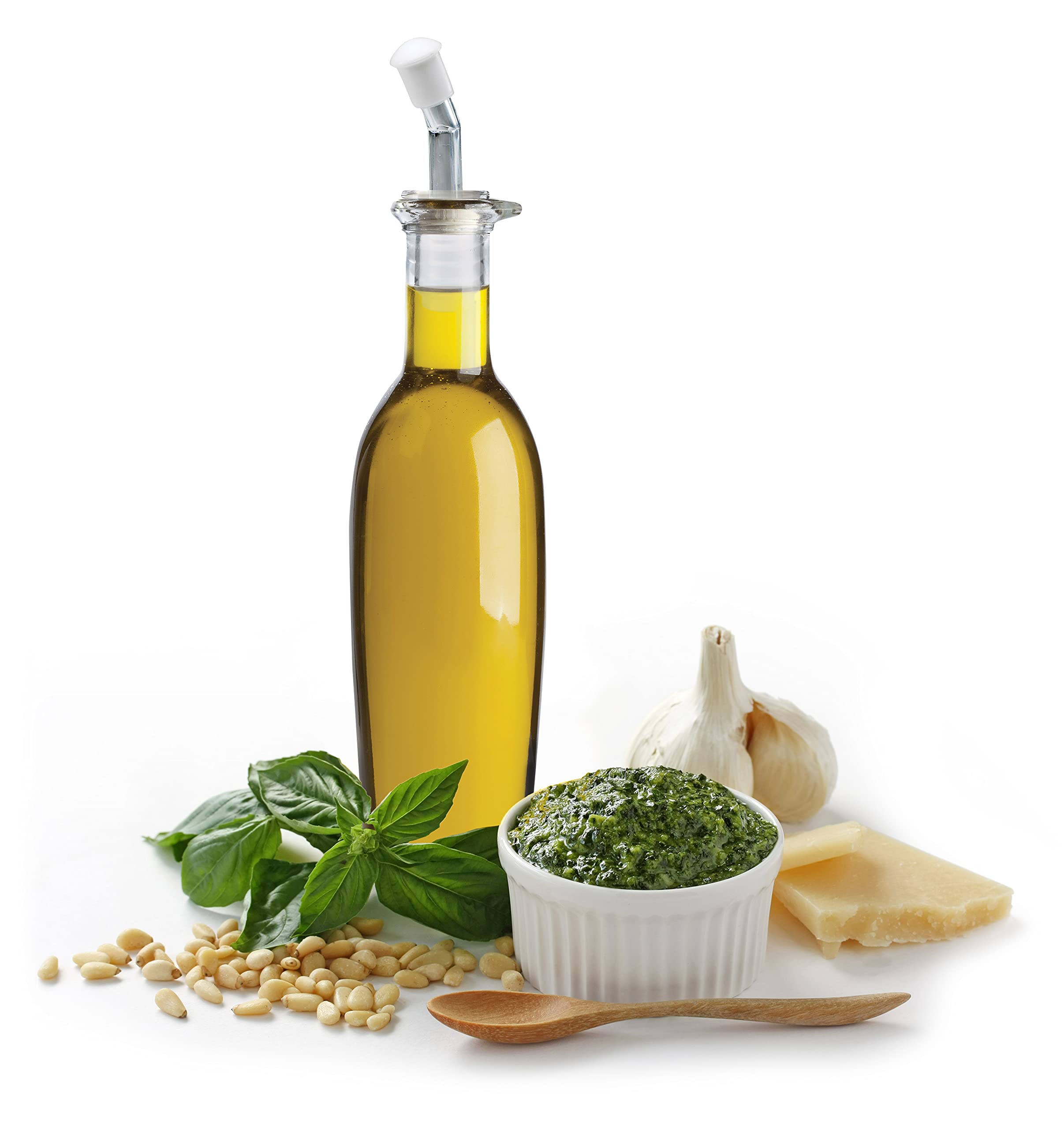 Fantes Olive Oil Bottle Pourers, Leakproof, Splashproof, Dripproof, Set of 2, The Italian Market Original since 1906