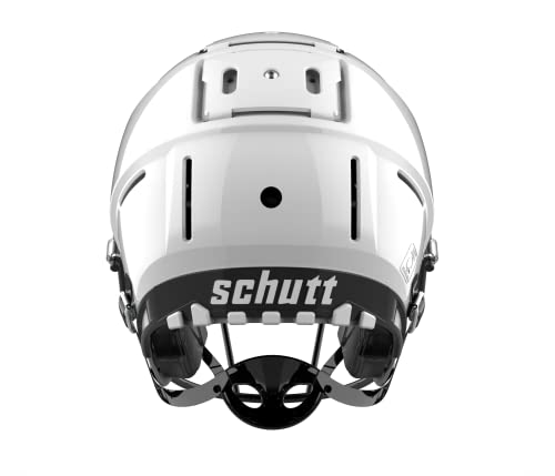 Schutt Sports F7 LX1 Youth Football Helmet (Facemask NOT Included), White, Medium