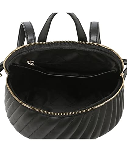 Michael Kors Erin Medium Quilted Women's Backpack (Black / Gold)