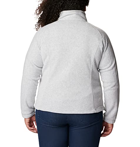 Columbia Women's Benton Springs Full Zip, Cirrus Grey Heather, Small