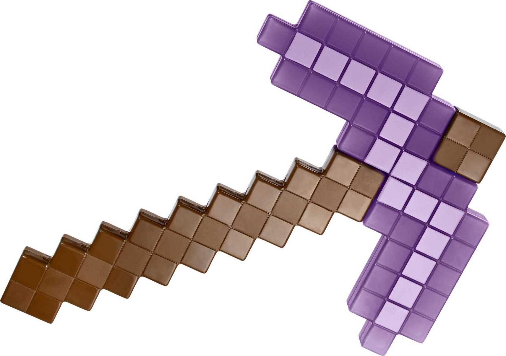 Minecraft Role-Play Accessory Collection, Child-Sized Sword or Pickaxe, Collectible Gift for Video Game Fans Age 6 Years & Older
