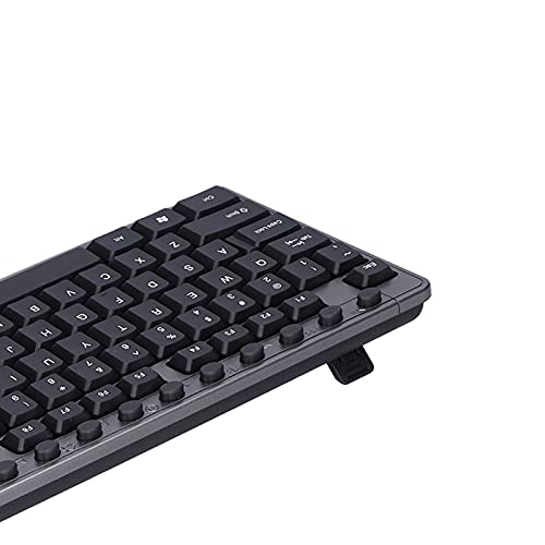 Wireless Keyboard, 104-key PC Notebook Keyboard Wireless Keyboard Mouse Set Gaming Keyboard Universal Computer Keyboard for Home Bedroom