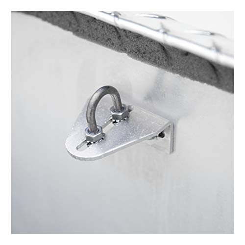 UWS SL-69-LP-R 69" Low Profile Single Lid Crossover Truck Box with Secure Lock Handles and Rails