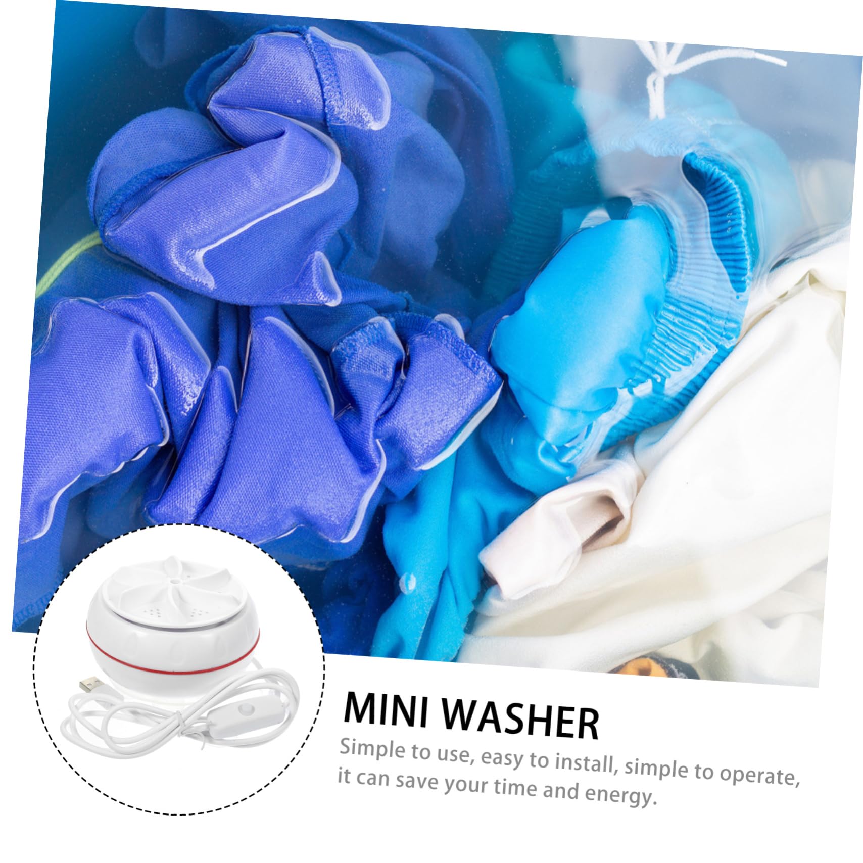 CRILSTYLEO portable wash machine portable mini washing machine washing machine mini small washing machine portable mini laundry machine sink washing machine abs white washer turbine