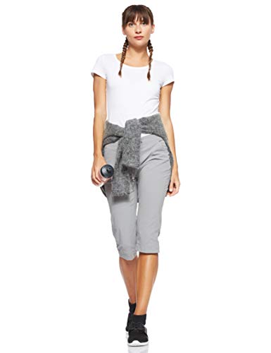 Columbia Women's Anytime Outdoor Capri, Light Grey 10 X 18