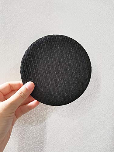 Hook and Loop Soft Sponge Cushion Interface Buffer Pad 6 Pack 5 Inch Soft Density Interface Pads Hook and Loop Foam Sanding Pads for Orbital Sander Automotive Woodworking Polishing