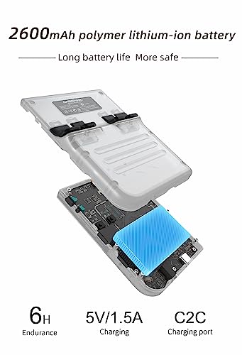 RG35XX Classic Video Game Handheld Game Console 3.5 inches IPS Screen Mini Game Player with Linux Garlic OS 64G TF Card Built-in 6800+ Games, Support Gamepad and HDMI Output TV