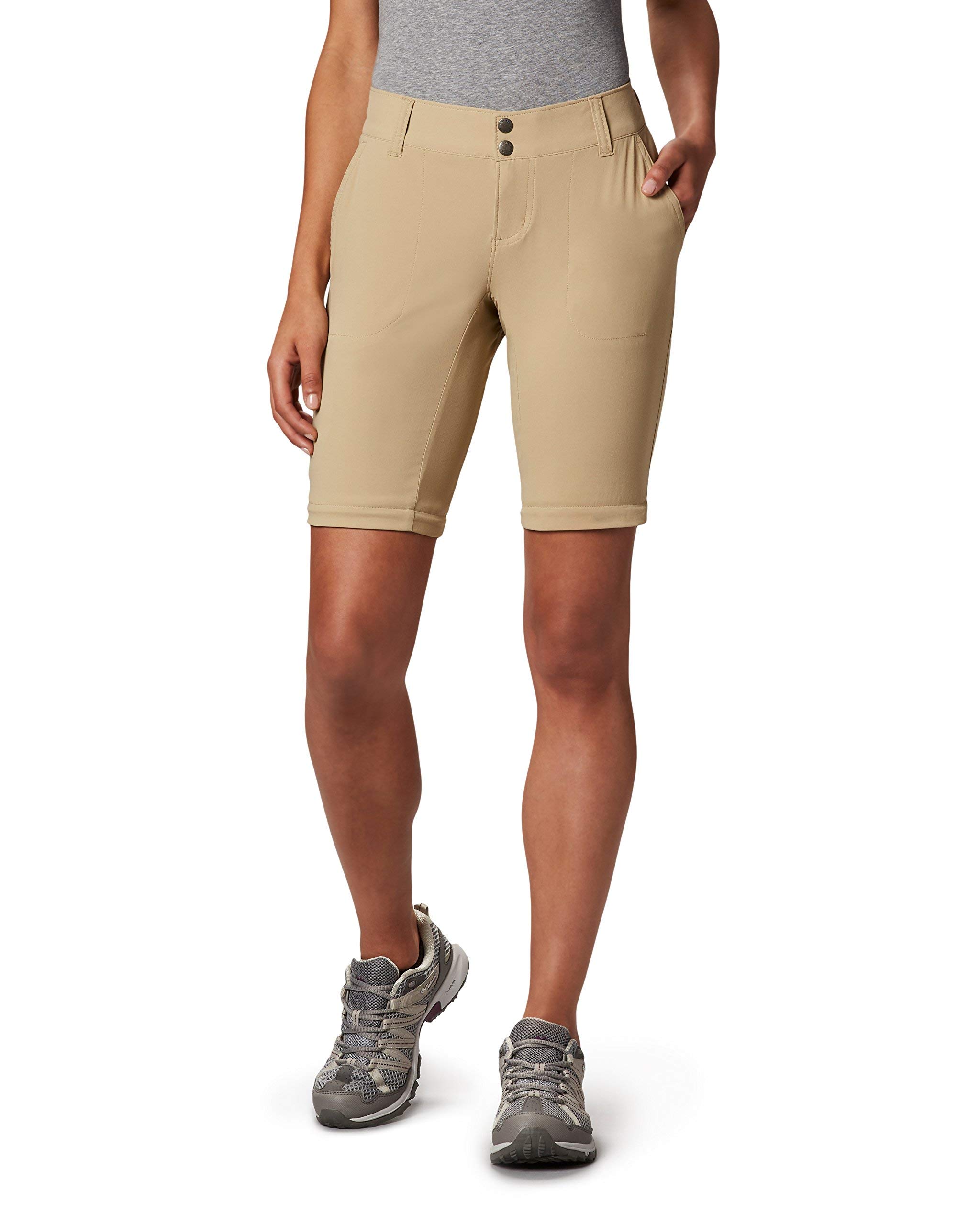 Columbia Women's Saturday Trail II Convertible Pant,British Tan,4 Regular, 4 Regular, British Tan