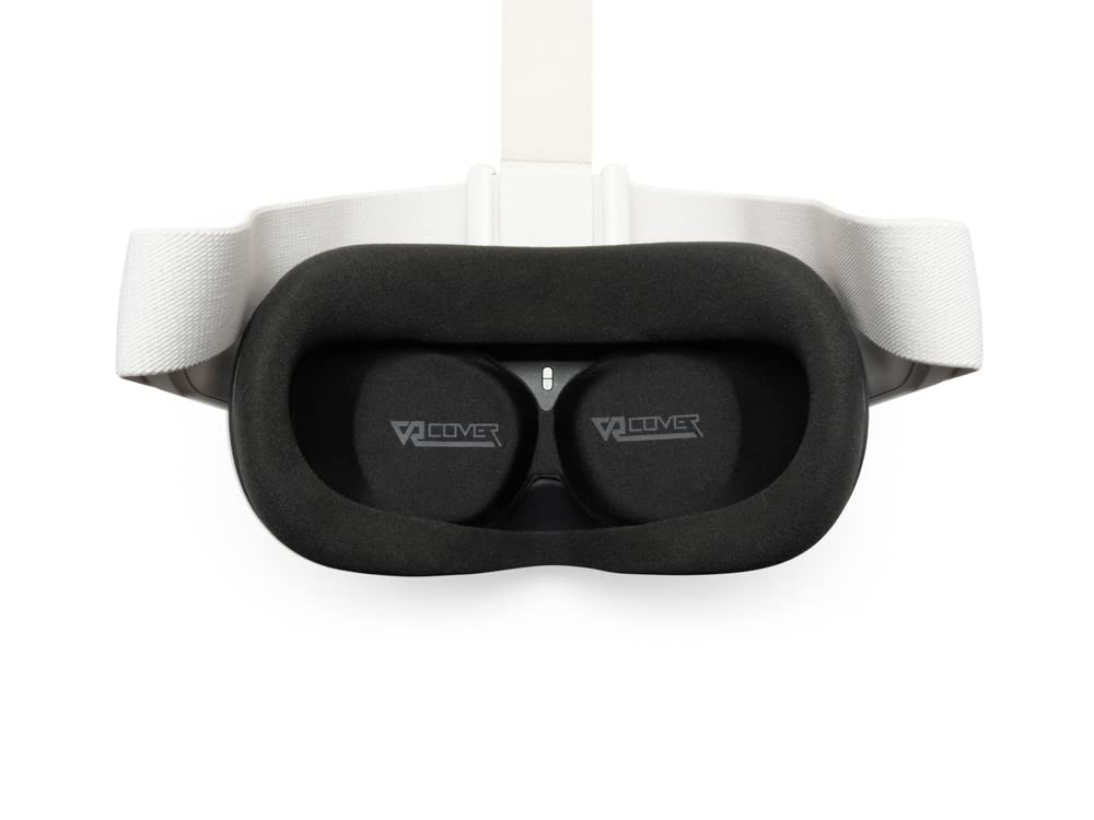 VR Cover Lens Cover for Apple Vision Pro, Meta Quest 3, Quest 2, Pico Neo3 Link, Pico Neo3 Pro, and Pico Pro Eye (Black)
