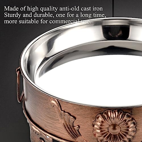 Oval Chafers and Buffet Warmers Stainless Steel Chafing Dish Buffet Set Large Seafood Platter Tray with Food & Water Pan, Frame, Fuel Holder for Event Party Holiday (55CM)