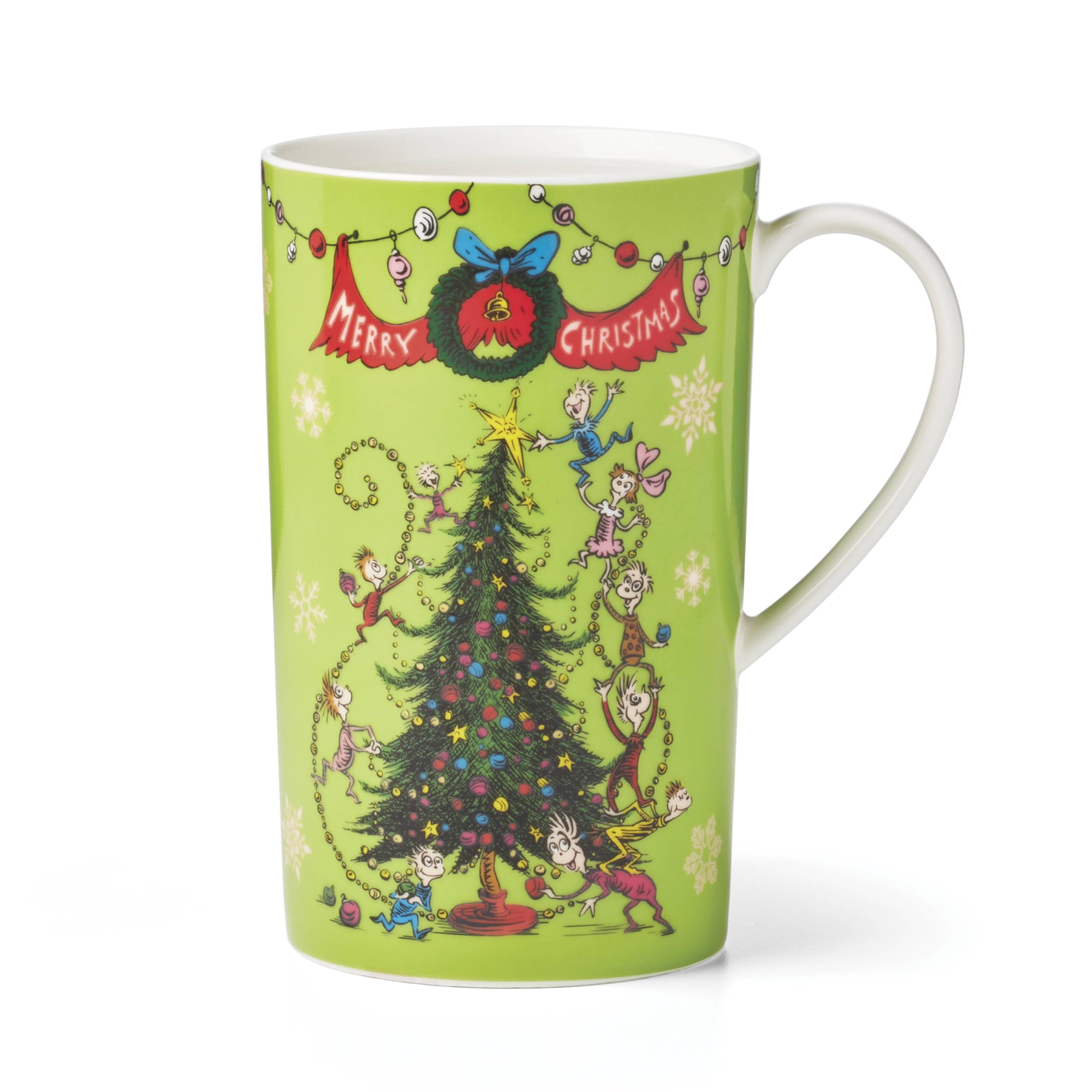 Lenox Merry Grinchmas Magic Heat-Changing Mug, 1 Count, Green