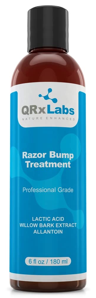 Razor Bump Treatment - Prevents Irritation and Ingrown Hair after Shaving, Waxing or any Hair Removal - Works on Face, Underarms, Legs, Bikini - 6 fl oz