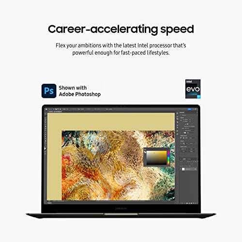 SAMSUNG 14” Galaxy Book3 Pro Laptop Computer, 13th Gen Intel Core i7-1360P Processor / 16GB / 512GB, 3K AMOLED Screen, 120hz, Fingerprint Reader, FHD Webcam, 2023 Model, NP940XFG-KA2US, Beige