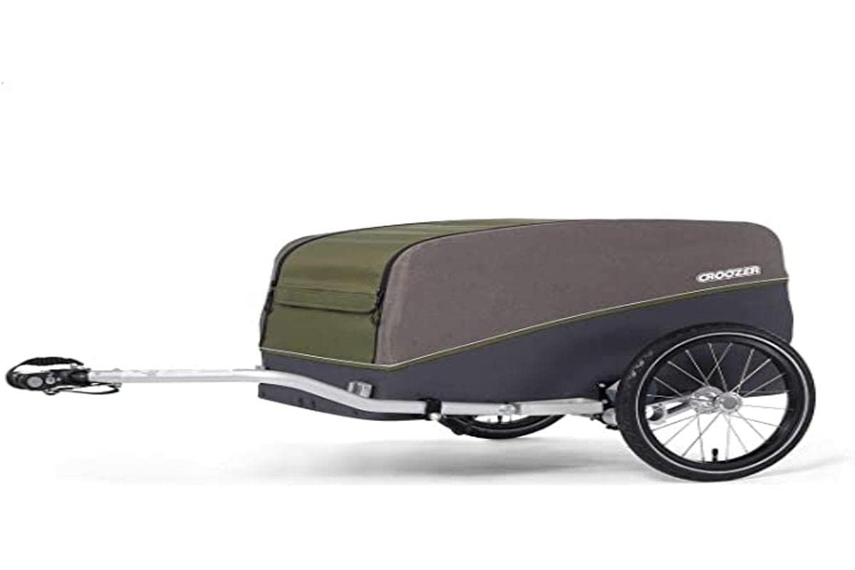 Croozer Unisex - Adult Kalle Bike Trailer, Black, One Size