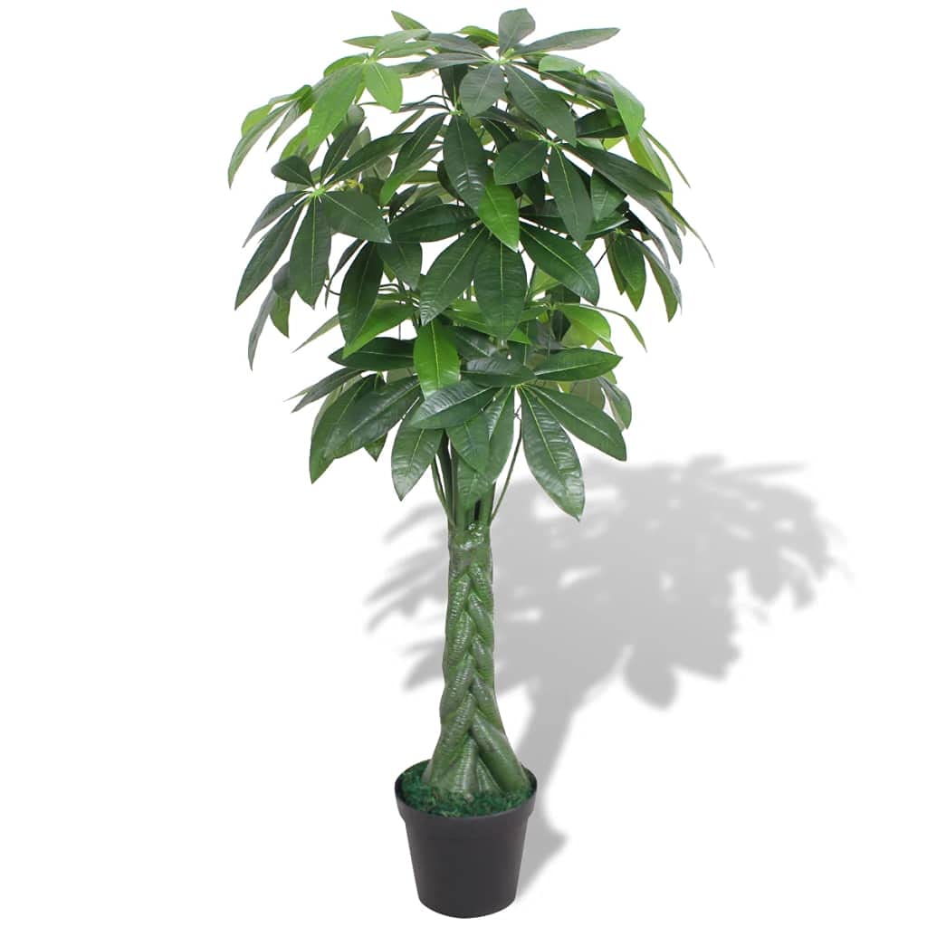 YITHOPI Home Hotel Office Wedding Party Garden Decor,Artificial Fortune Tree Plant with Pot 57" Green