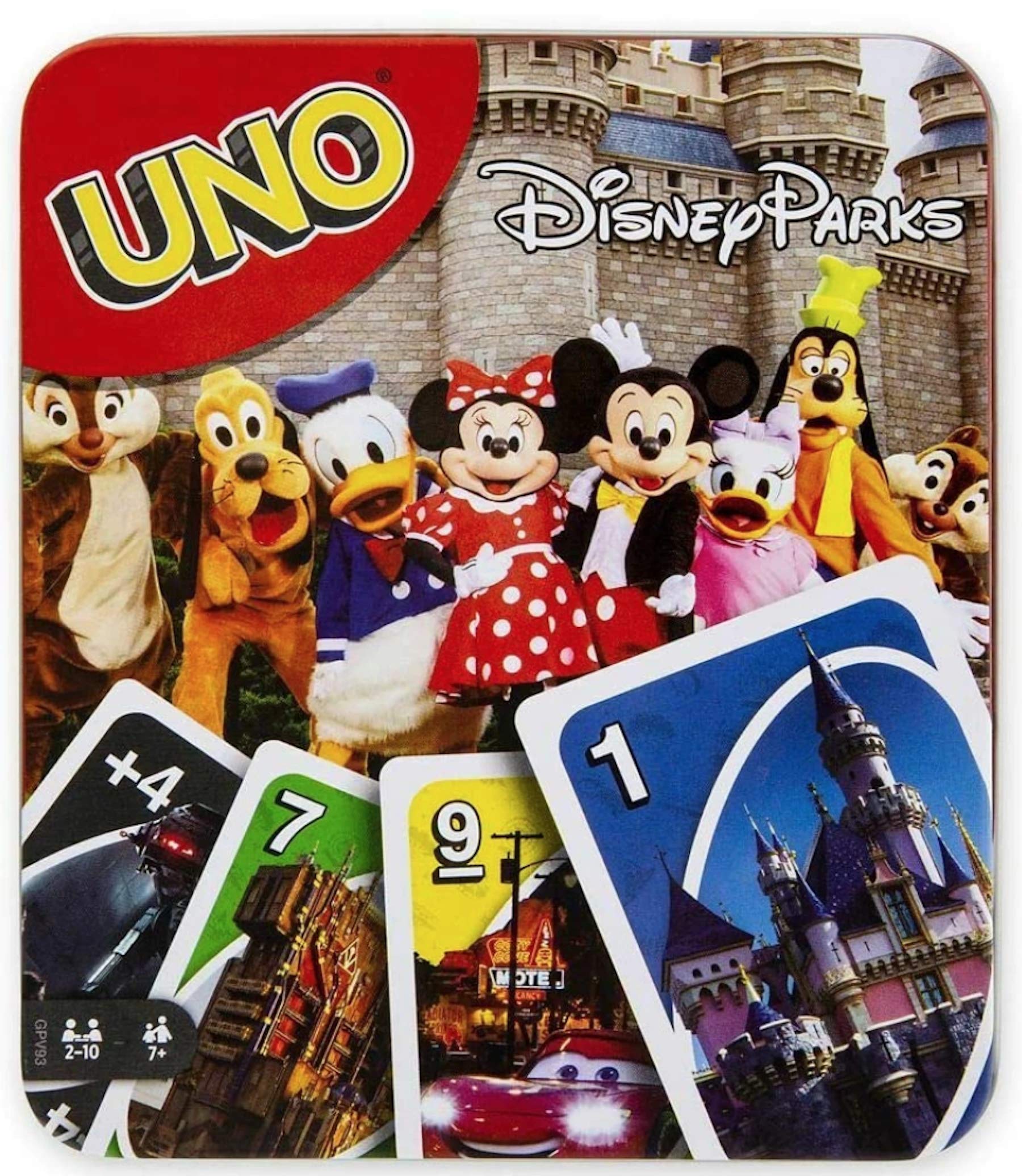Disney Parks UNO Card Game in Tin