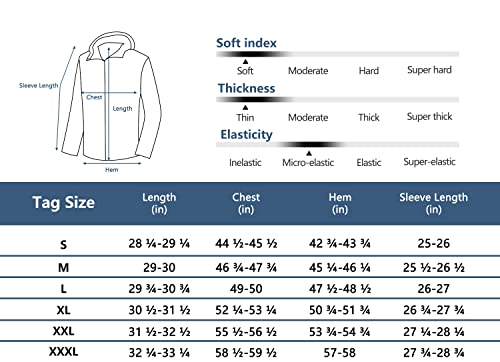 Little Donkey Andy Men's Waterproof Rain Jacket Windproof Light Jacket, Breathable Outdoor Rain Shell with Hood for Hiking Travel Golf Grey M