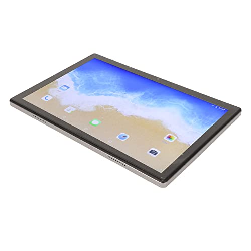 LBEC Portable Tablet, 10 Inch Tablet 1920x1200 IPS Grey 6G RAM 128G ROM Octa Core CPU Processor for Travel for Home (US Plug)