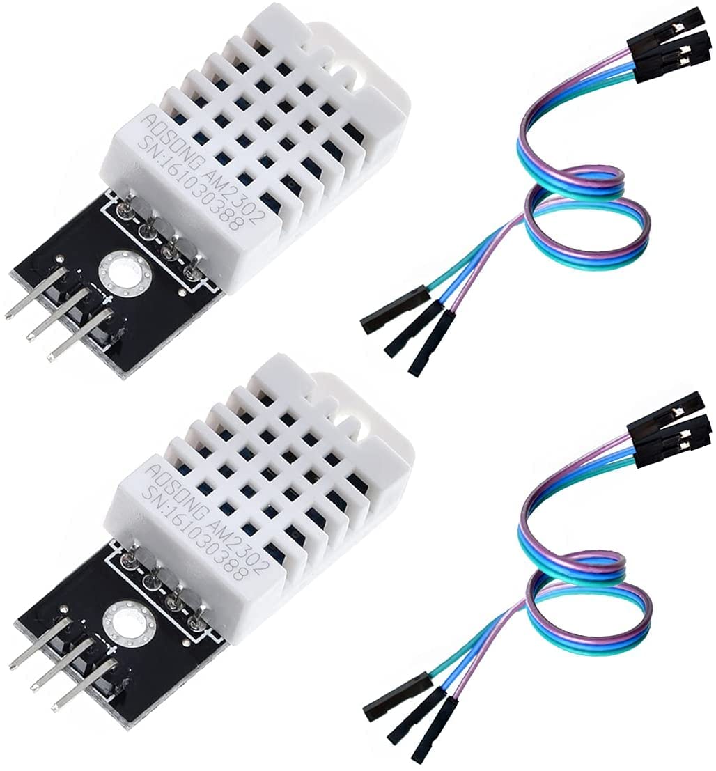 RedTagCanada DHT22 AM2302 Digital Hygrometer Temperature and Humidity Monitor Sensor Module with with Dupont Wires Cables Replace SHT11 SHT15 for Arduino P2 P3 Electronic Practice DIY (2)