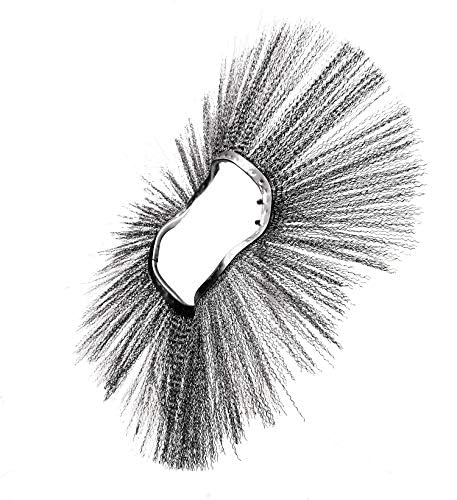 MB Replacement Brush for Bobcat 84 Inch Front Angle Sweeper Poly Refill Kit 32 x 10 Inch Convoluted Brush Sections