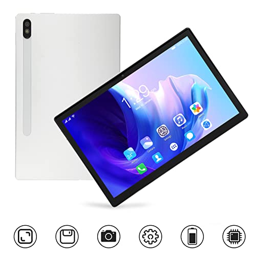 LBEC Tablet PC, 5MP 8MP 2.4G5G 10.1in Tablet 100240V for Home for Reading (US Plug)