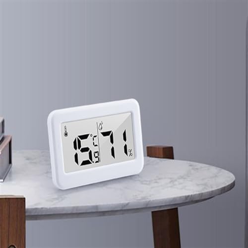 LNYHLXS Electronic Digital Temperature and Humidity Meter Home Thermometer Indoor Alarm Clock Timing