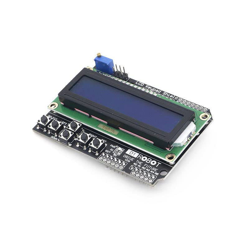 LCD Keypad Shield LCD1602 LCD 1602 Module Display for Arduino ATMEGA328 ATMEGA2560 Raspberry pi UNO Blue Screen