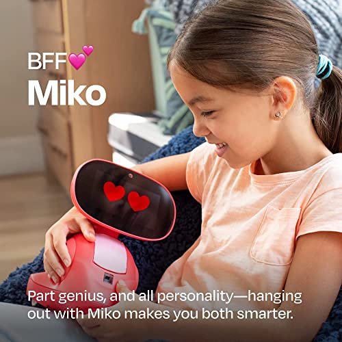 Miko 3: AI-Powered Smart Robot for Kids | STEM Learning & Educational Robot | Interactive Robot with Coding apps + Unlimited Games + programmable | Birthday Gift for Girls & Boys Aged 5-12
