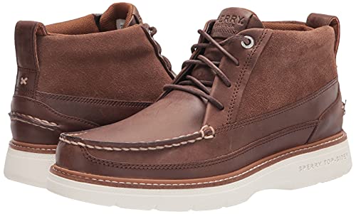 Sperry Men's A/O PLUSHWAVE Lug Chukka Boot, Brown, 10