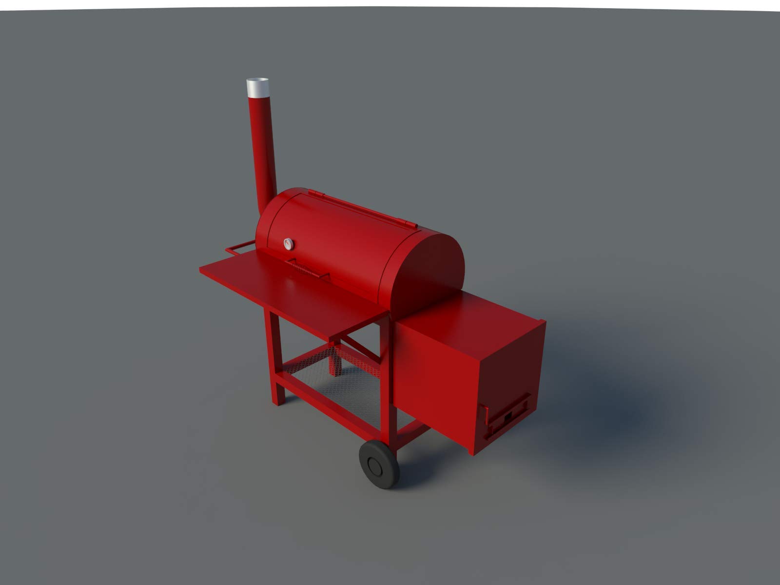 DIY BBQ Grill Smoker Plans - Portable Camping Barbecue Cooker