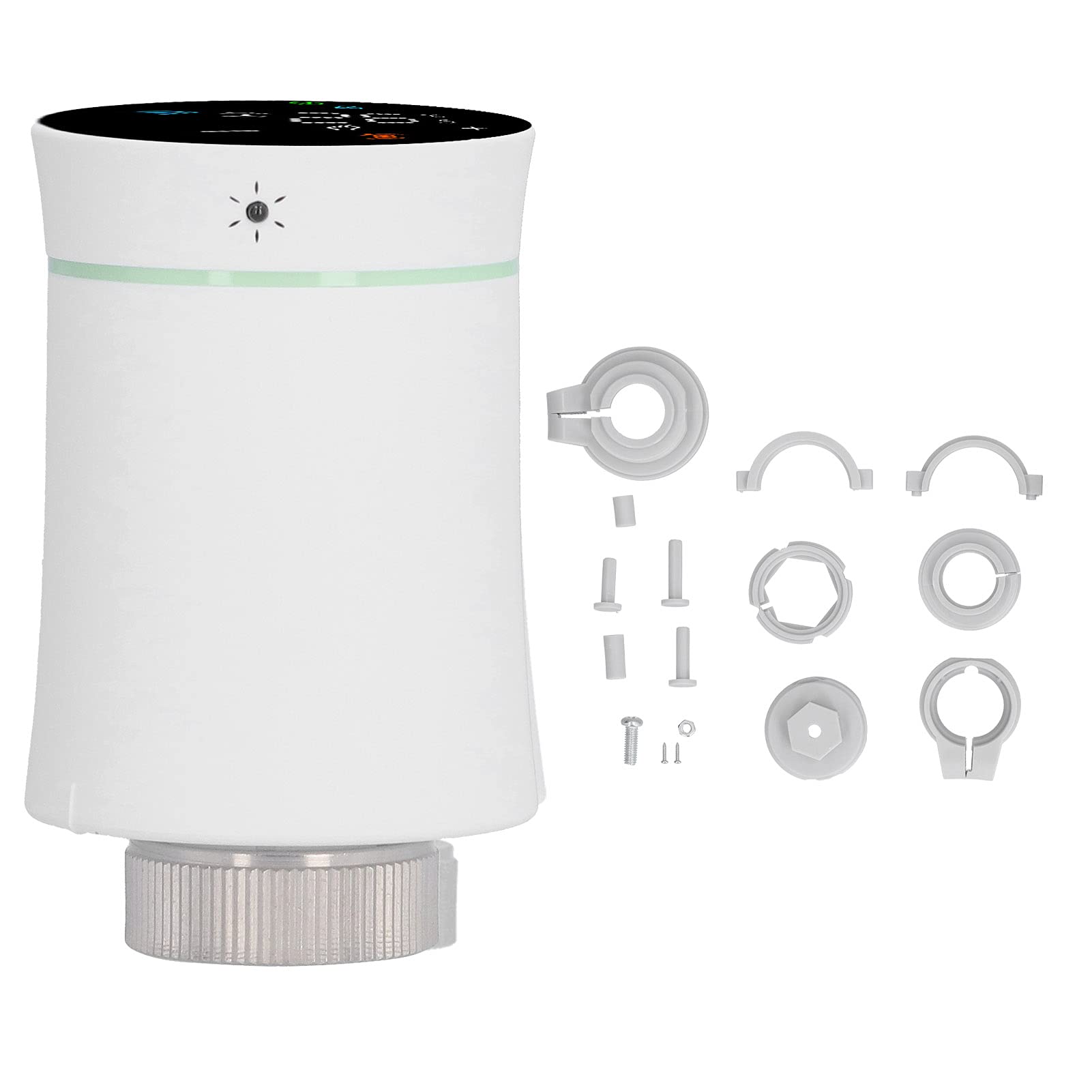 Smart Radiator Valve Mini Thermostats Programmable Smart Gateway Constant Temperature Radiator Thermostat for Air ConditioningHeatingetc.