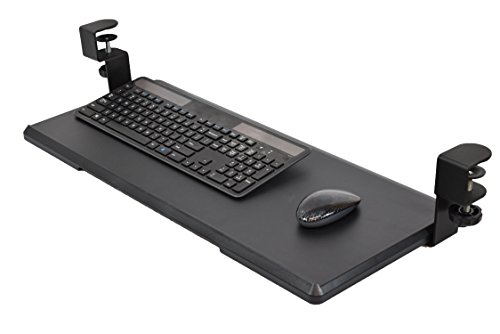 Mobotron Under-Desk Keyboard Clamp Tray Electronic Device Platform