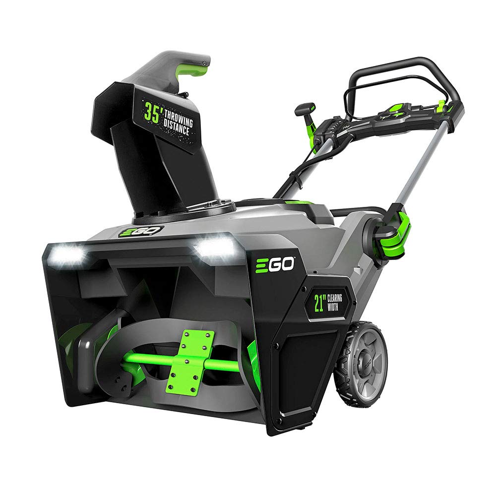 EGO Power+ SNT2102 21-Inch 56-Volt Cordless Snow Blower with Peak Power Two 5.0Ah Batteries and Charger Included & CH5500 56-Volt Lithium-ion Rapid Charger