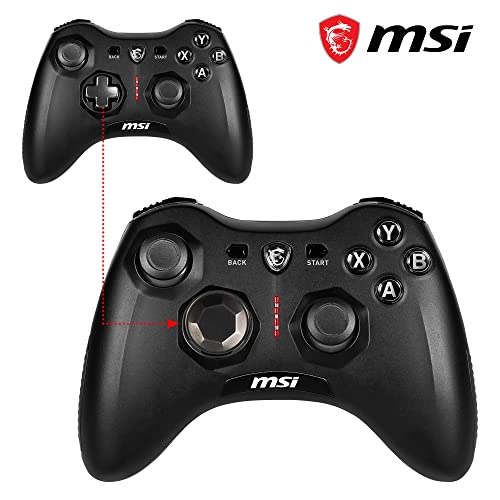 MSI Gaming Wired Dual Vibration Gaming Controller for PC and Android (Force GC20 V2)