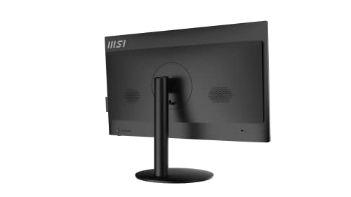 MSI PRO AP241 All-in-One Computer Desktop, 23.8" FHD IPS-Grade LED, Intel Core i3-10105, 8GB Memory, 500GB SSD, WiFi 6, BT 5.1, Black, Windows 10 Home (11M-630US)