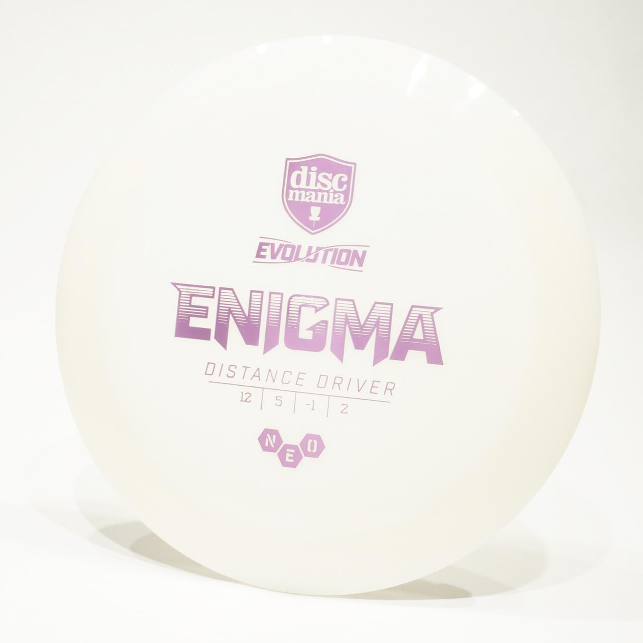 Discmania Evolution Enigma (Neo) Driver Golf Disc, Pick Weight/Color [Stamp & Exact Color May Vary] Yellow 170-172 Grams
