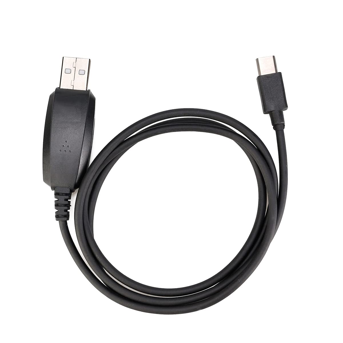 Retevis RT22P RT20 RB66 B3H Programming Cable, Compatible RT22P B3H B3S B3B RT20 RT65 RB19 RB19P RT45P RB66 Two Way Radio, Black Original USB Charging Cable,USB Programming Charging Cable(1 Pack)