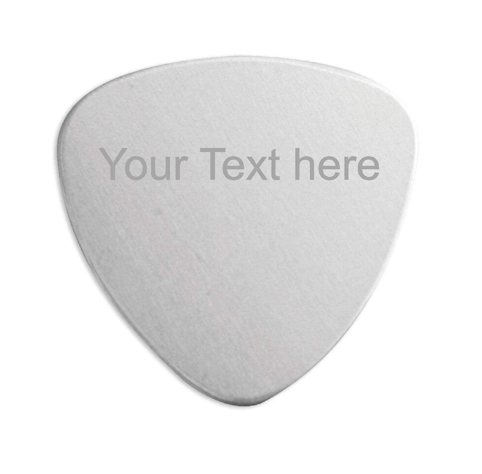 Custom engraved Guitar Pick Add text words love special meanings and sayings