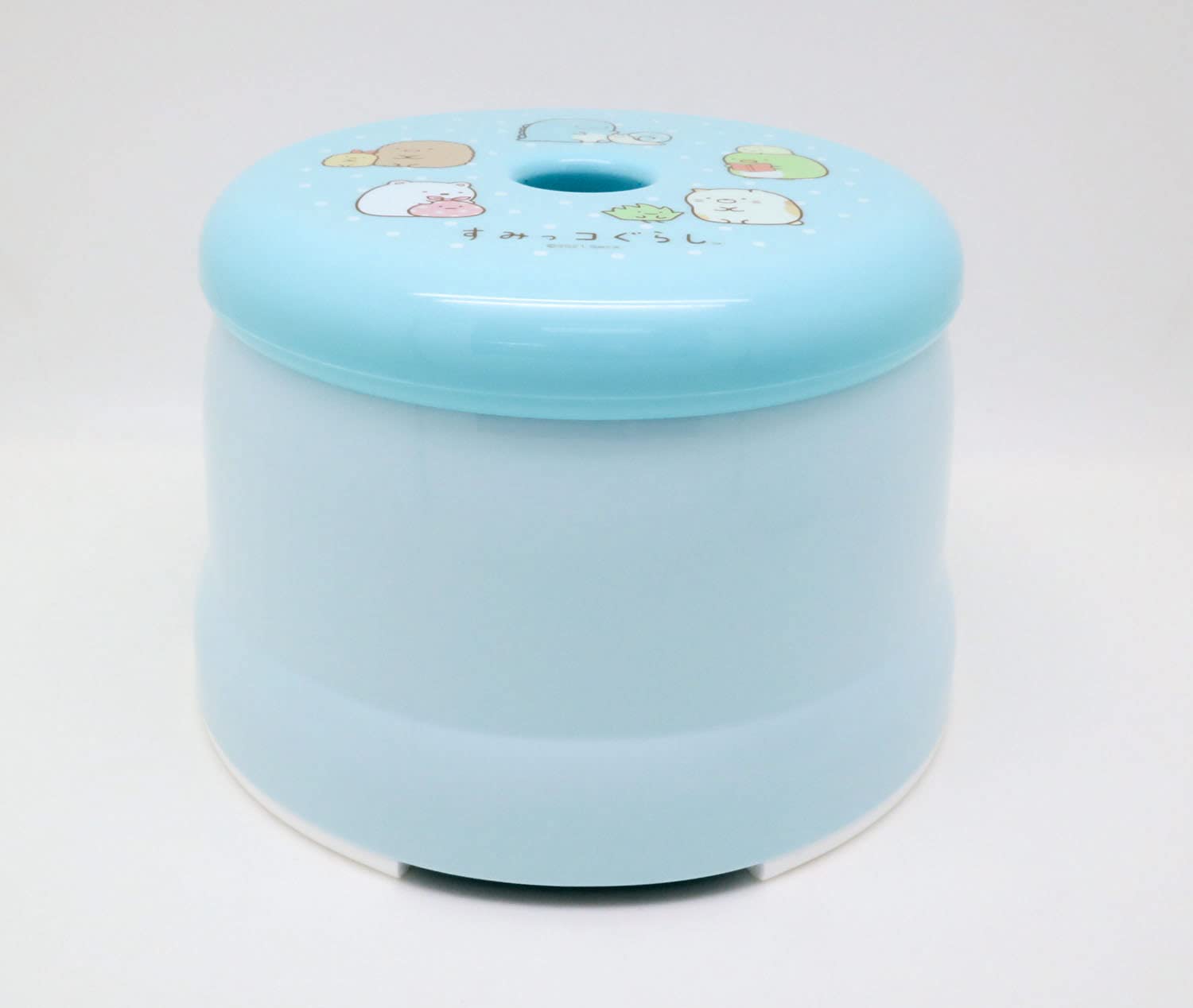 OSK BA-2 Sumikko Gurashi Bath Chair, Blue, Made in Japan, Rubber Feet, Stylish, Cute, Non-Slip