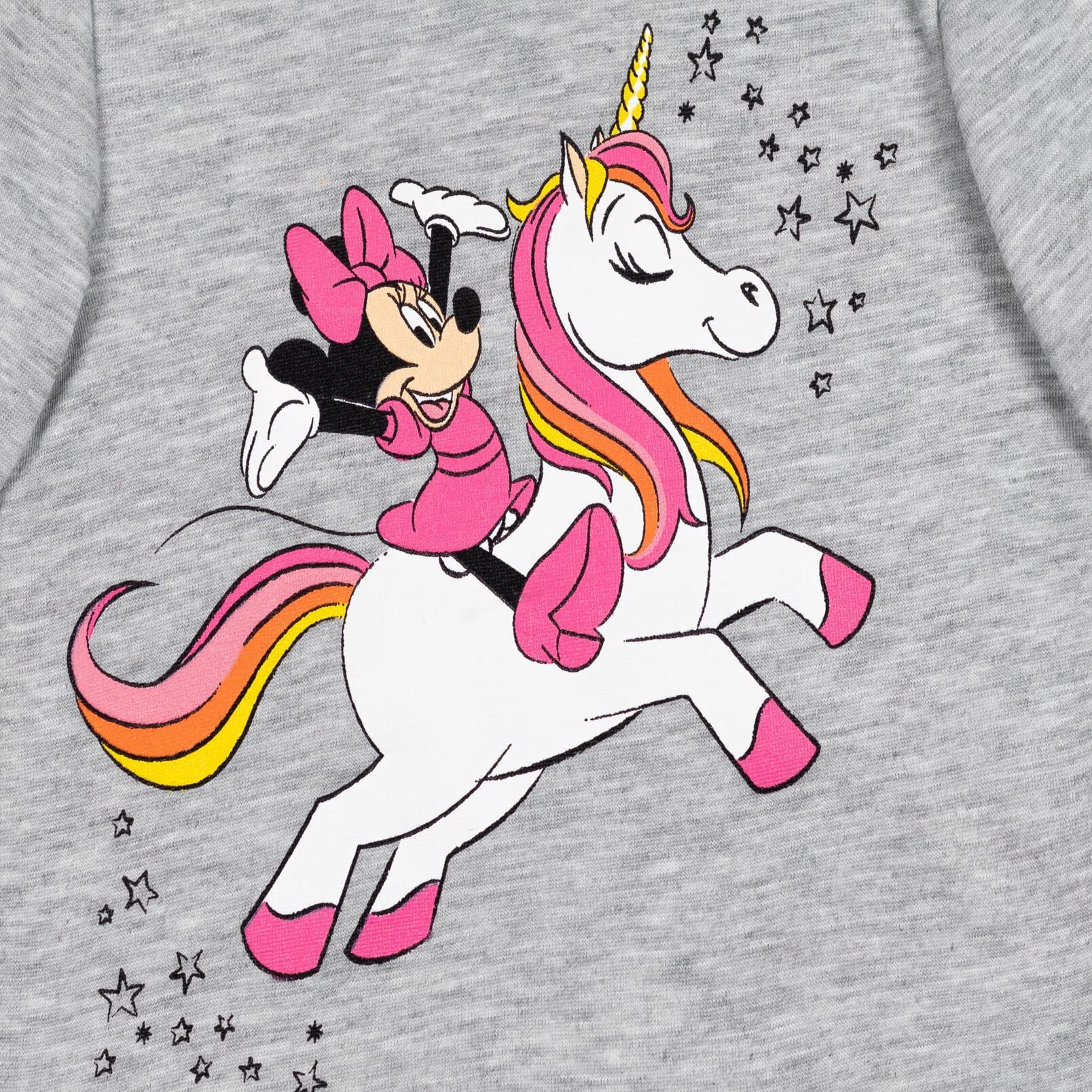 Disney Minnie Mouse Toddler Girls Sweatshirt Grey 4T