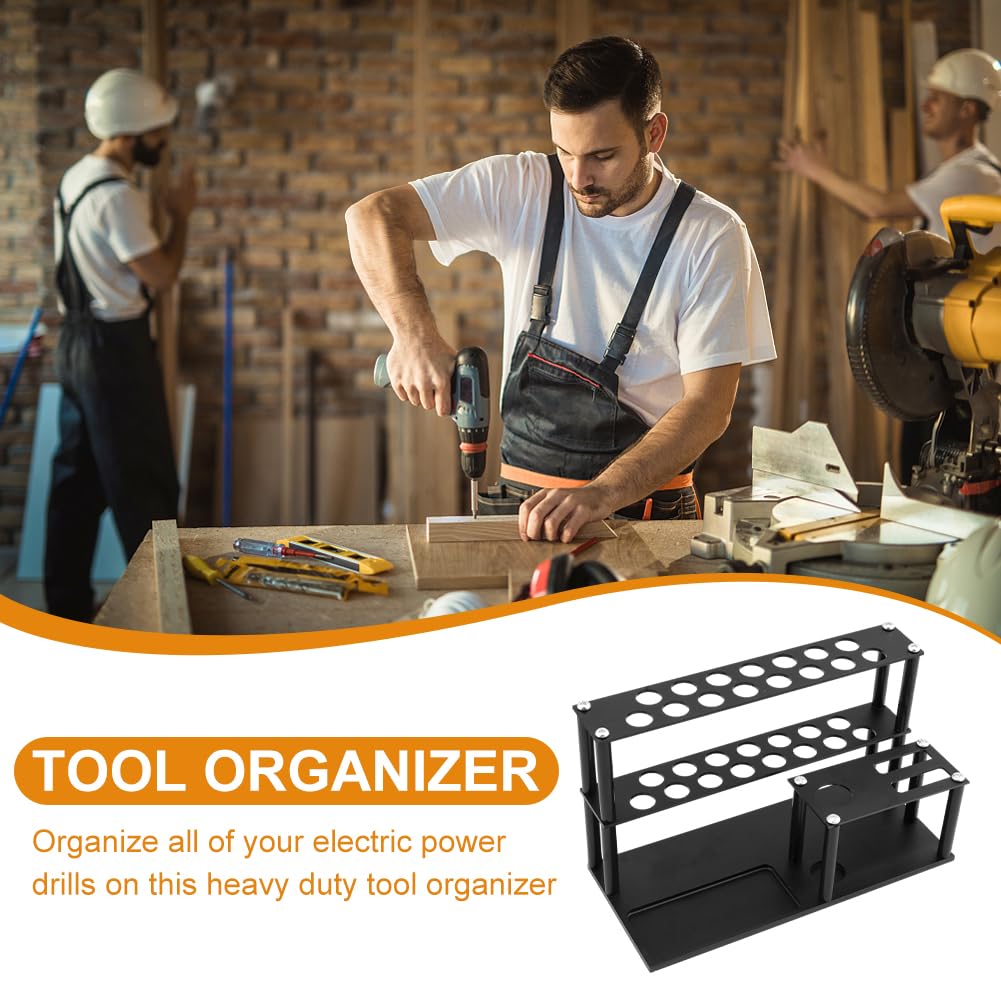 KELEAPEKER RC Screwdriver Storage Rack, Heavy Duty RC Tool Stand, Removable, 3 Layers, with Tool Organizer