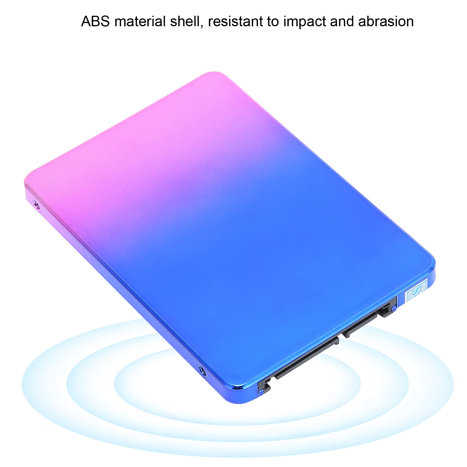 Solid State Drive, 3.0 Interface SSD Portable ABS Shell High Speed for Files Backup for Data Storage(#1)