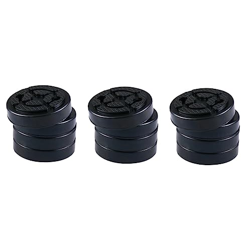 Milisten 12 Pcs Lift Rubber Mat Auto Jack Universal Adapter Automotive Tools Jack Accessories Car Accesories Two-Post Lifting Pad Jack Stand Pads Jack Pad for Car Double Column Black Lift