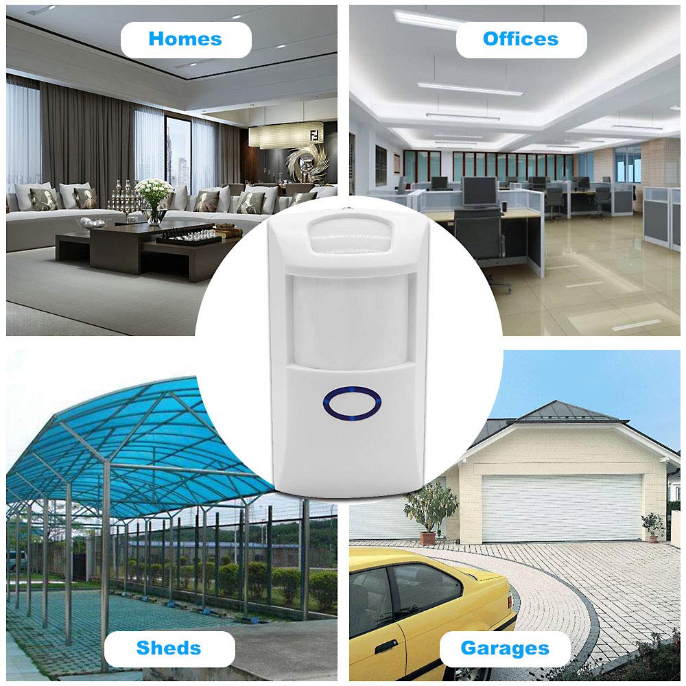 Docooler Sonoff PIR2 Dual Infrared PIR Sensor IR Wireless Motion Detector Smart Home Automation Security Alarm System for Alexa Google Home