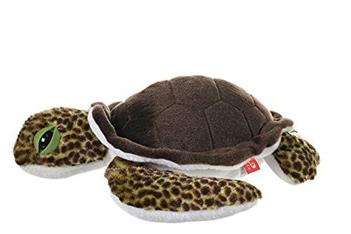 Wild Republic Sea Turtle Plush, Stuffed Animal, Plush Toy, Gifts for Kids, Cuddlekins 12 Inches , Green
